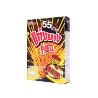 China Glue Bottom Light Weight Plastic Paper Bag For Snack / Food Packaging Eco Friendly for sale