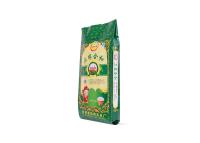 China Colorful Costom Printed Bags Thread Sewing Bottom PP Woven Rice bags for sale