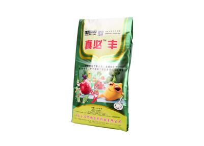 China Moisture Proof Fertilizer Packaging Bags PP Woven Laminated Side Gusset for sale
