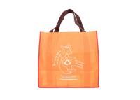 China Square Bottom Eco Friendly Non Woven Shopping Bags With Different Colors And Design for sale