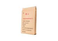 China Kraft Paper BOPP Laminated Bags With Sewn / Block Bottom 25kg Load Weight for sale