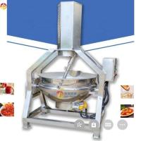 China 200kg per batch Stainless Steel Jacket Cooking Kettle for Commercial Food Cooking for sale