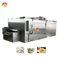 China Seafood Freezing Tunnel Machine Hengbin IQF Tunnel Quick Freezer Width of Belt 2000mm for sale