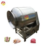China Vacuum Pump Power 0.75KW 300L Fish Beef Mutton Chicken Meat Vacuum Roller Kneading Machine for sale