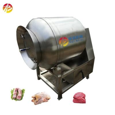 China Vacuum Pump Power 0.75KW 300L Fish Beef Mutton Chicken Meat Vacuum Roller Kneading Machine for sale
