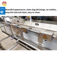 China 500kg Automatic Continuous Potato Plantain Chips Peanut Donut French Fries Frying Machine for sale