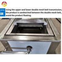 China 500kg Automatic Continuous Potato Plantain Chips Peanut Donut French Fries Frying Machine for sale