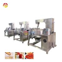 China 200kg per Batch Industrial Sauce Cooking Kettle with Mixer and Stirrer Diameter 700-1200mm for sale