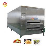 China Industrial Spiral Quick Freeze Machine for Fruit Vegetable Seafood Shrimp 13800*3200*2500mm for sale
