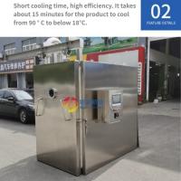 China Precooling Machine for Kitchen Chiller Device Made of 304 Stainless Steel Weight 600KG for sale
