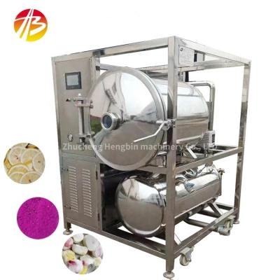 China Industrial Flower Freeze Dryer with 850*750mm Tray Size and Silicone Oil/Electric Heating for sale