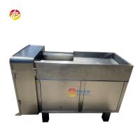 China Commercial Frozen Goat Meat Cutting Machine 27mm Cutting Size 2.25KW Total Power for sale
