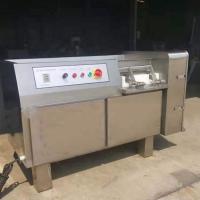 China 500KG Weight Industrial Meat Cube Cutting Machine for Frozen Meat in Food Beverage Shops for sale