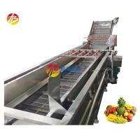 China Manufacturing Plant 304 Stainless Steel Fruit And Vegetable Washing Machine for sale
