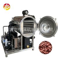 China Silicone oil/electric heating 30kg Pet Food Meat Fish Fruit Vegetable Vacuum Freeze Drying Machine for sale