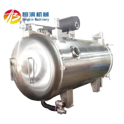 China High Productivity Industrial Vacuum Freeze Drying Machine with 200kg per Batch Capacity for sale