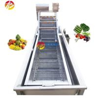 China 3000*1160*1400mm Advantage Save Water Bubble Washing Machine for Vegetables and Fruits for sale