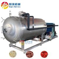 China Silicone Oil Heating Commercial Freeze Dried Fruit Machine for Meat Fish Vegetable for sale