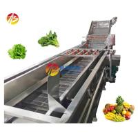 China Industrial Fruit Seafood Cleaning Machine with Advanced Bubble Washing Technology for sale