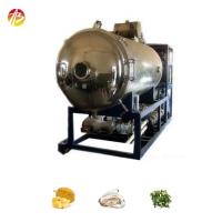 China Vacuum Freeze Dehydration Machine for Syrup Fruit Meat Fish Vegetable and Flower for sale