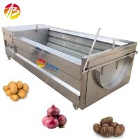 China Commercial Onion Cassava Turmeric Radish Taro Potato Washing and Peeling Machine for Busy for sale