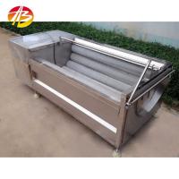 China Commercial Catering Vegetable Brush Type Washing and Peeling Machine with 2.2kw Power for sale