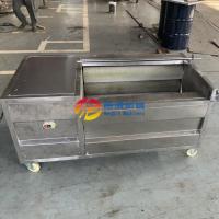 China Easy Operate Peeling and Washing Equipment for Taro Potato Ginger Carrot Yam Cassava for sale