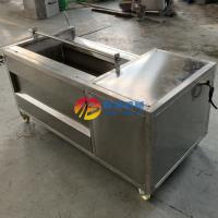 China Easy Operate Peeling and Washing Equipment for Taro Potato Ginger Carrot Yam Cassava for sale