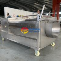 China Easy Operate Peeling and Washing Equipment for Taro Potato Ginger Carrot Yam Cassava for sale