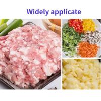China Capacity 304 Stainless Steel Meat Bowl Chopper Mixer Machine with 13.8KW Total Power for sale