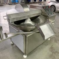China Capacity 304 Stainless Steel Meat Bowl Chopper Mixer Machine with 13.8KW Total Power for sale