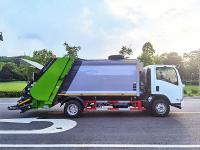 China ISUZU Chassis 10m3 Compactor Garbage Truck Rubbish Bin Collection Dump Truck 8 tons for sale