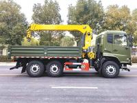 China China Dongfeng KR 6.3T Truck Mounted Mobile Crane For Bridges Subways Buildings for sale