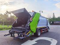 China ISUZU Chassis 10m3 Compactor Garbage Truck Rubbish Bin Collection Dump Truck 8 tons for sale