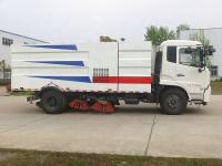 China 210hp 12cbm Road Sweeping Truck , Small Street Cleaner Truck Euro 2 4x2 for sale