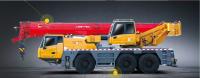 China 25 Tons Mobile Truck Crane Construction Equipment With 400-500L Fuel Tank Capacity for sale