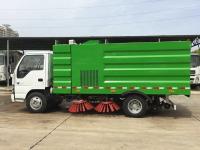 China ISUZU 6cbm Road Sweeping Truck , truck mounted road sweeper EURO 5 4x2 for sale