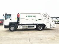 China HOWO 15m3 Refuse Garbage Compactor Truck , Waste Compactor Vehicle Euro 3 for sale