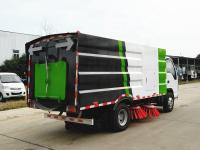 China ISUZU Special Purpose Trucks 3cbm Road Sweeping Truck Mini Street Cleaning Machine for sale