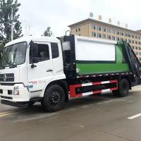 China Chinese Dongfeng 12m3 Compactor Garbage Truck Waste Trash Crusher Truck 4x2 for sale