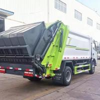 China Dongfeng 8m3 Garbage Compactor Truck Rubbish Bin Collection Dump Truck For Waste for sale