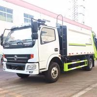 China Dongfeng 8m3 Garbage Compactor Truck Rubbish Bin Collection Dump Truck For Waste for sale