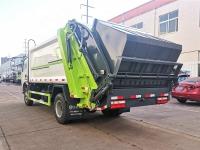 China Dongfeng 8m3 Garbage Compactor Truck Rubbish Bin Collection Dump Truck For Waste for sale