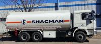 China 22 Cubic Shacman Fuel Tanker Truck Oil Diesel Tank Truck 6x4 400hp for sale
