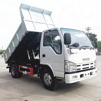 China ISUZU Chassis Small Dumper 5Tons 6Tons Mini Tipper Truck 4X2 Cargo Truck Light Duty for sale