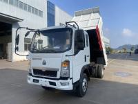 China Sinotruck HOWO 5Tons 4X2 Light Truck , Small Tipper Truck Left Hand Drive for sale