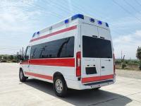 China 4x2 ICU Medical Emergency Ambulance Car Hospital Ambulance Vehicle EURO 5 for sale