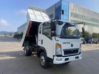 China Sinotruck HOWO 5Tons 4X2 Light Truck , Small Tipper Truck Left Hand Drive for sale