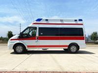 China 4x2 ICU Medical Emergency Ambulance Car Hospital Ambulance Vehicle EURO 5 for sale
