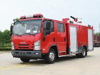 China ISUZU 4X2 700P Fire Fighting Truck Small Fire Rescue Truck 4cbm 5cbm for sale